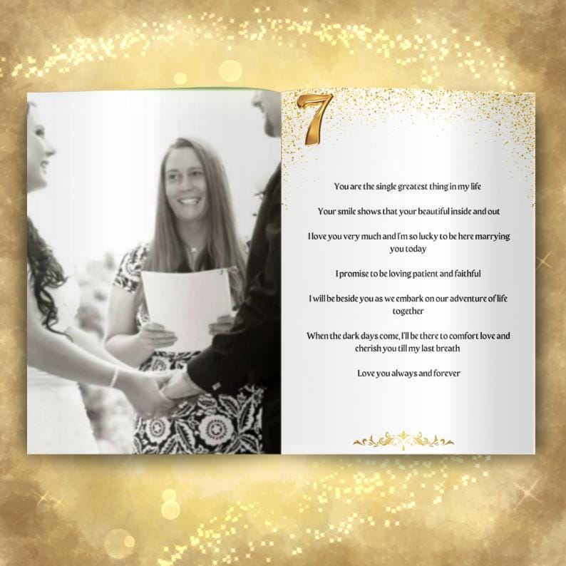 10 Examples of Beautiful Vows for Your Wedding From a Celebrant for a ...