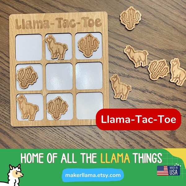 Llama Wooden Puzzle - Etsy