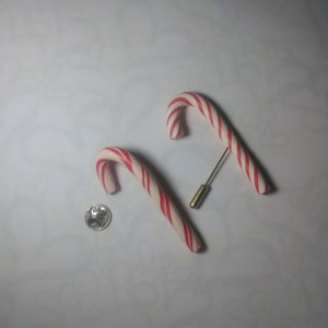 Candy Cane Pin - Etsy
