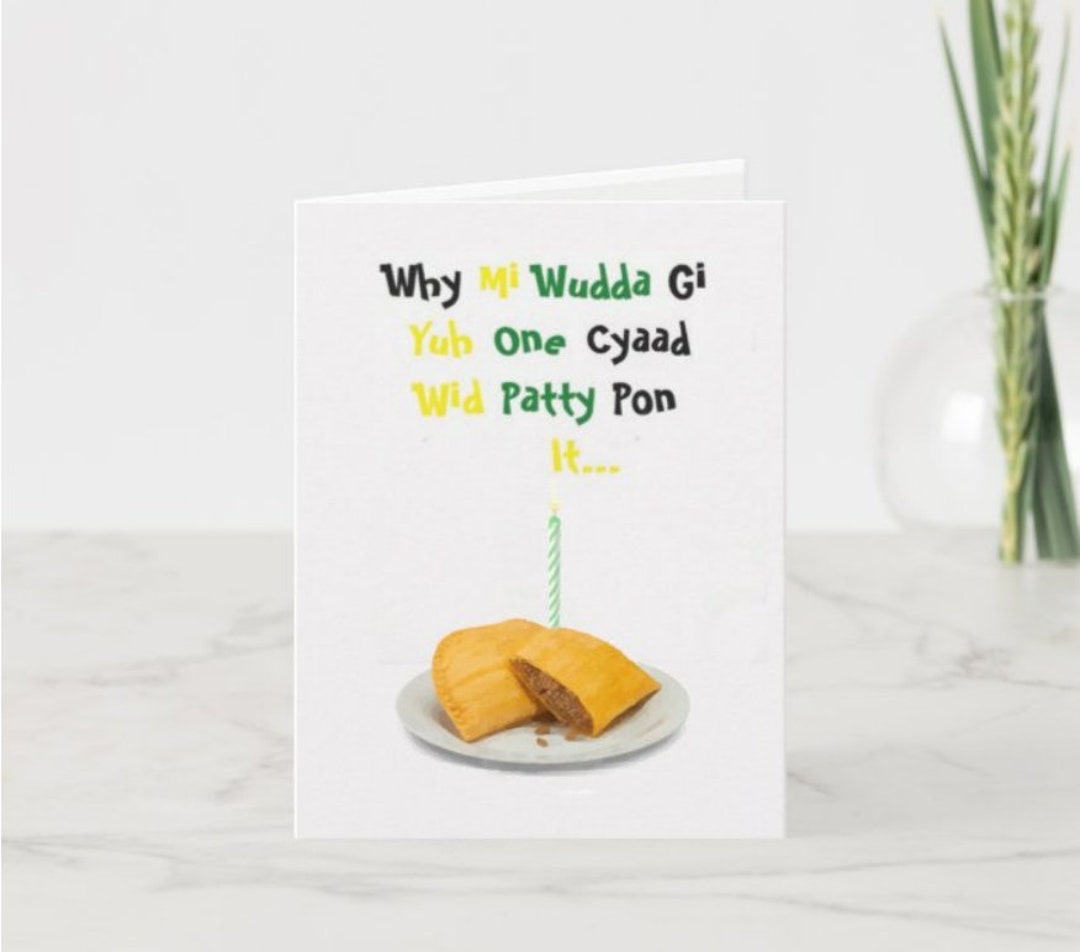 Jamaican Birthday Cards - Etsy