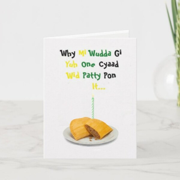 Jamaican Birthday Cards - Etsy