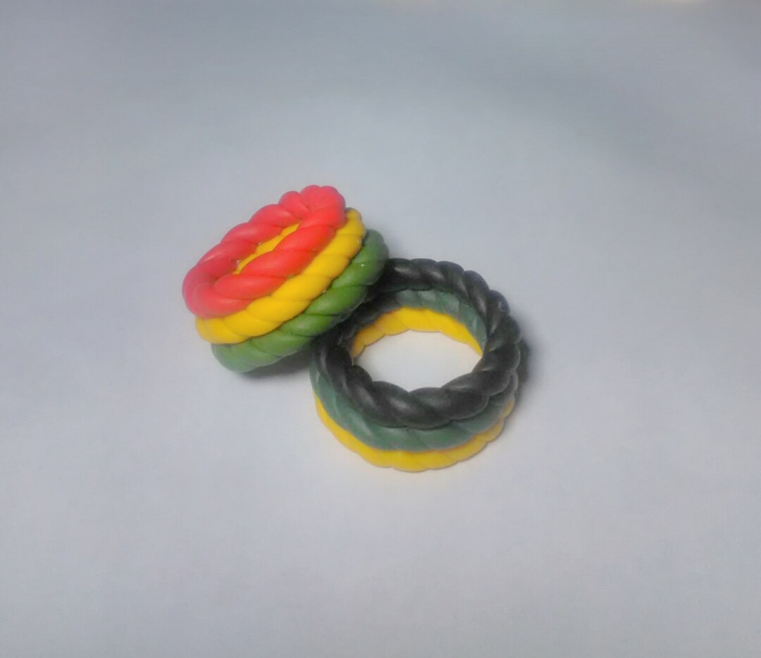 Jamaican Ring OR Rasta Ring - Etsy