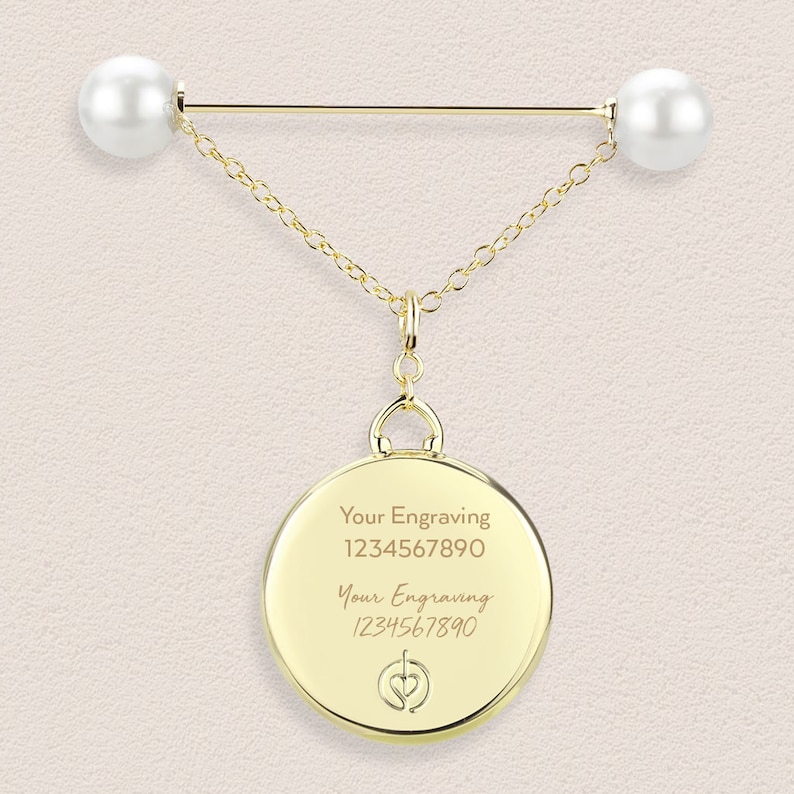 Gold Bridal Bouquet Locket Modern Wedding Bouquet Bride - Etsy