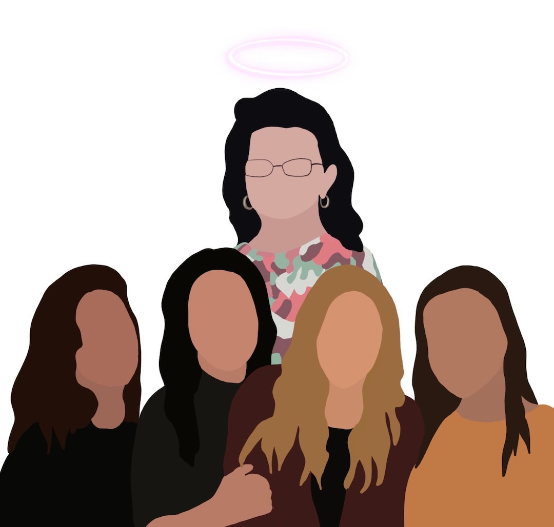 Angel Faceless Portrait - Etsy