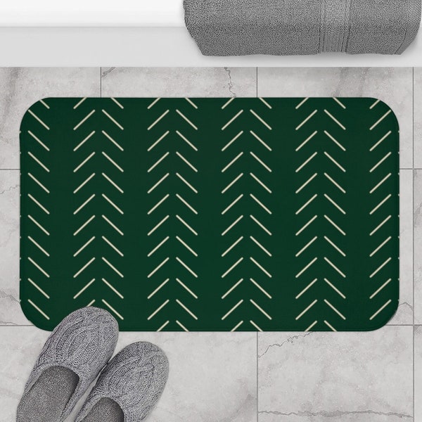 Dark Green Rug - Etsy