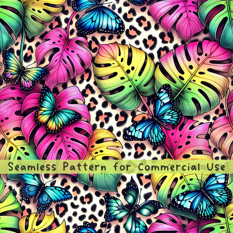 Cherry Leopard Wallpaper - Etsy