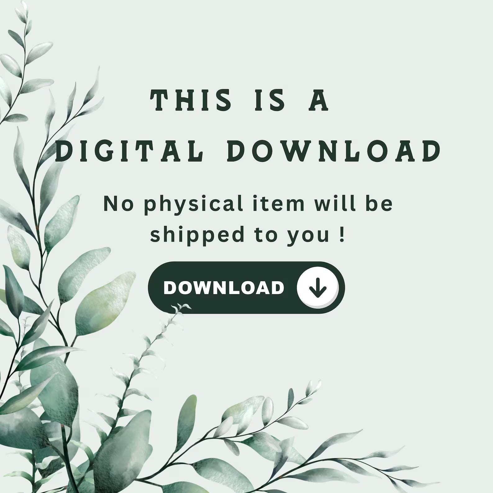 Winter Botanical Foliage Seamless Pattern Repeat Fabric Pattern Digital ...