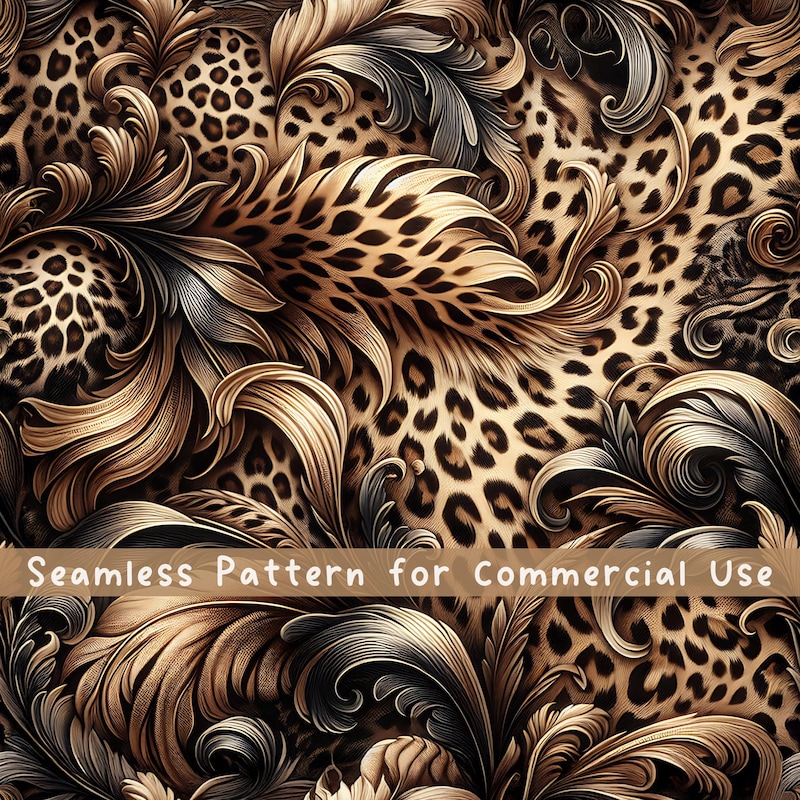 Leopard Print Fabric - Etsy