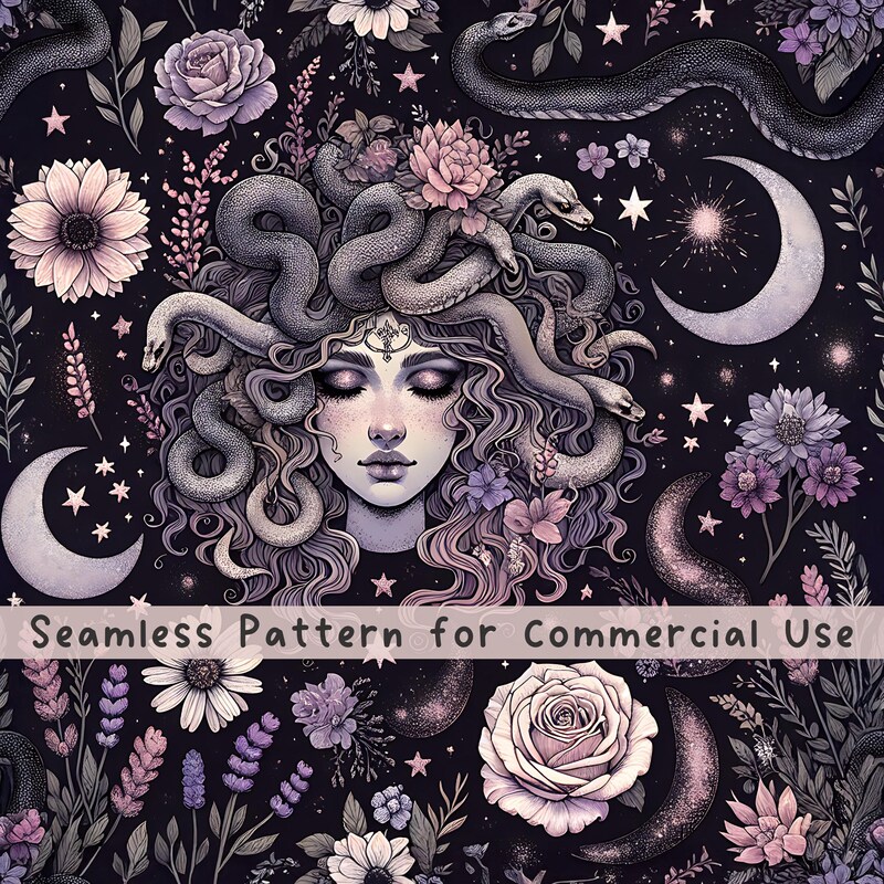 Medusa Art - Etsy