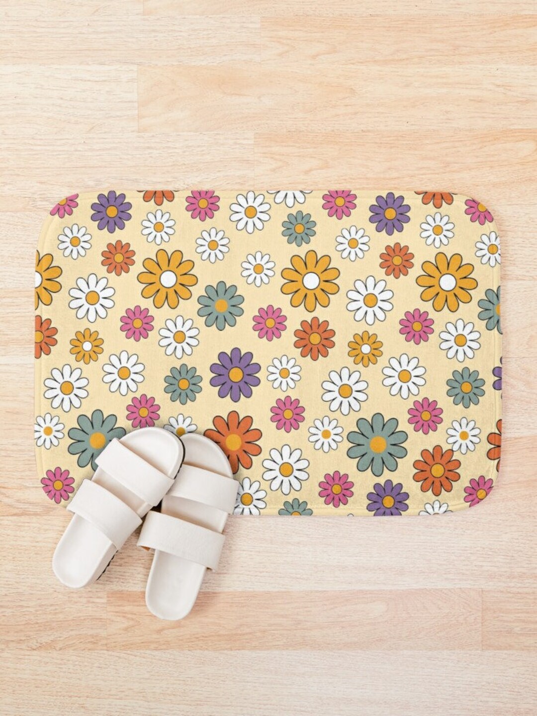 Bath Mat, Cute Bath Mat, Boho Bath Mat, Colorful Bath Mat Shower Mat ...