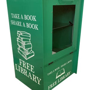 The Librarybox / Community Book Share Box - Etsy