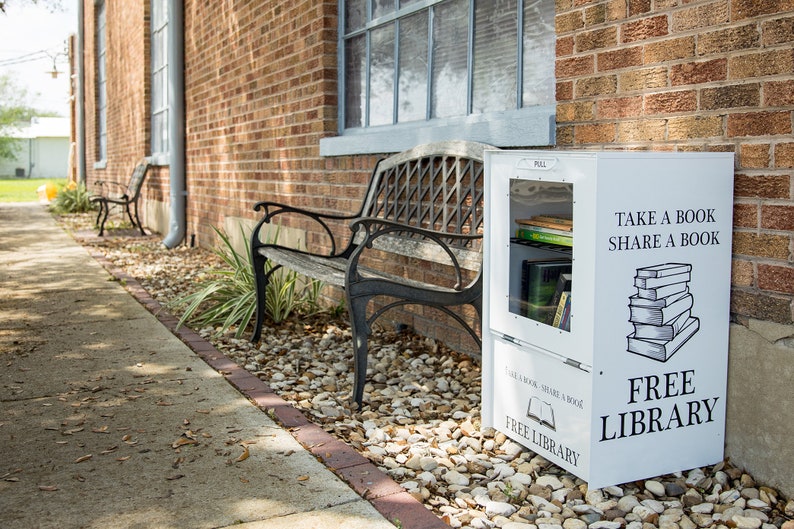 The Librarybox / Community Book Share Box - Etsy