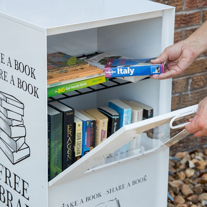 Outdoor Library Box - Etsy