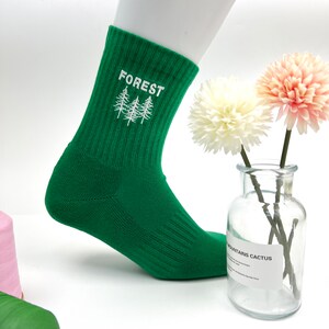 Custom Embroidered Socks With Your Name,text,logo, Personalised Women’s ...