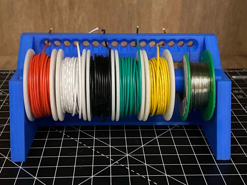 Wire Spool Holder Reel Dispenser Feeder for Solder Wire, 16 Spools - Etsy