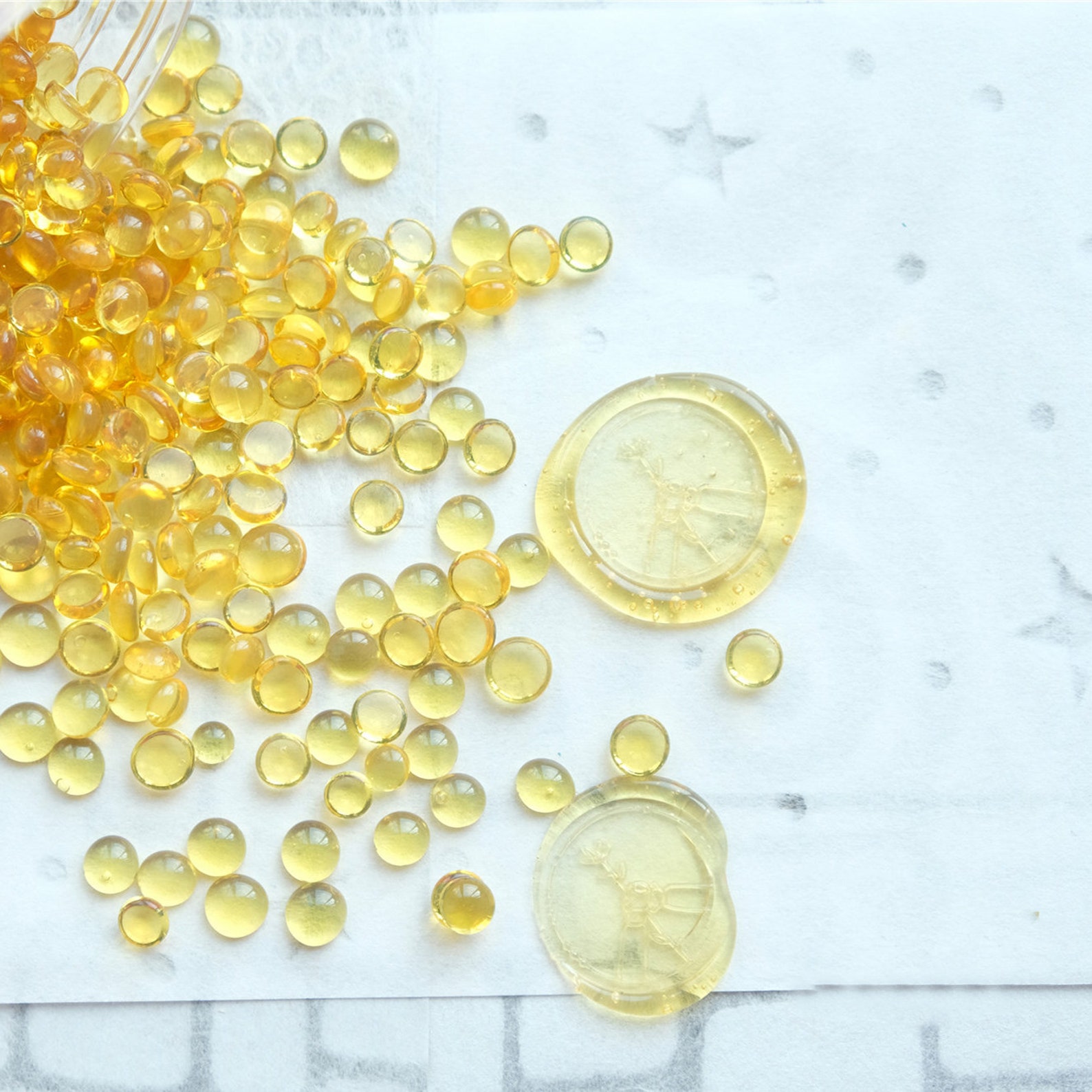 Transparent Wax Particlesamber Wax Particles Sealing Wax | Etsy