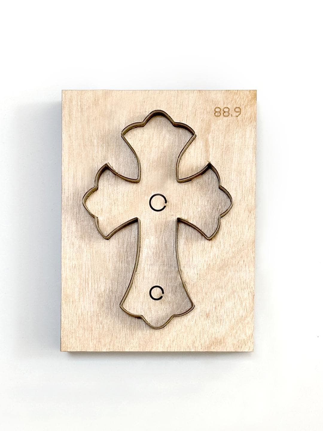 Cross Shape Custom Leather Cutting Die, Cross Steel Rule Metal Die ...