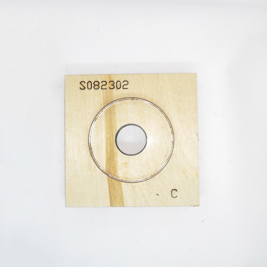 Custom Round Leather Cutting Die, Steel Rule Metal Die Cutter, Leather ...