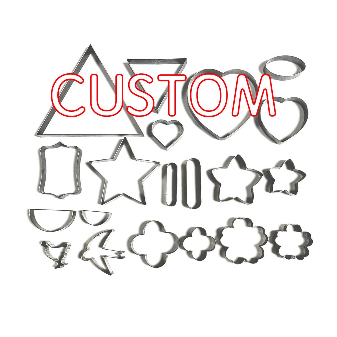 Cusotm Steel Rule Metal Die Cutter / Customize Irregular Shapes Leather ...