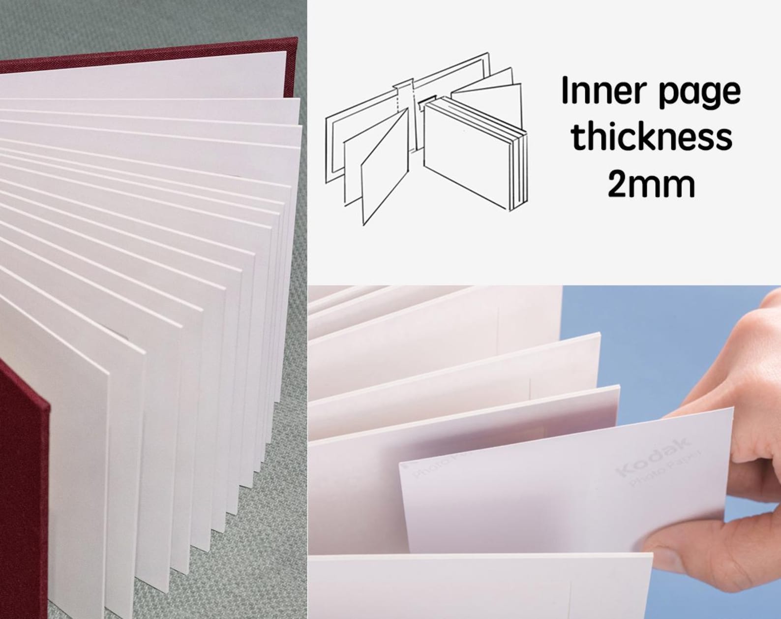 Customized 3-inch Mini Polaroid Photo Album /wedding Check-in Photo ...