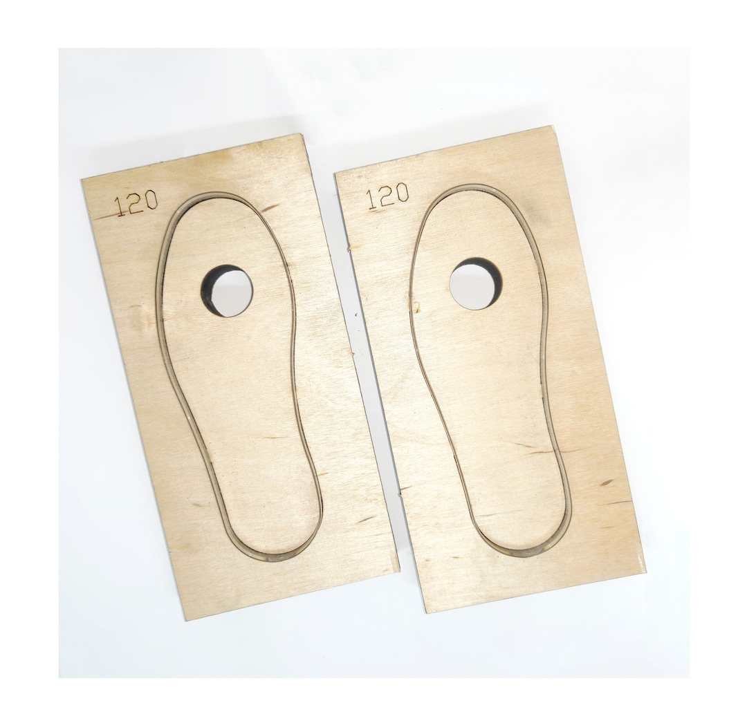 Foot Leather Cutting Die,custom Shoes Die Cutting,steel Rule Metal Die ...