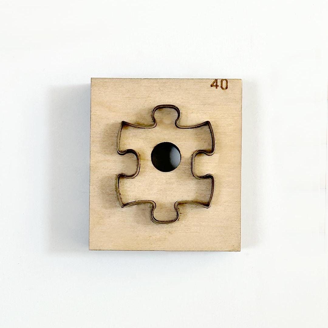 Cusotm Jigsaw Puzzle Leather Die Cut Jigsaw Puzzle Steel Rule Metal Die ...