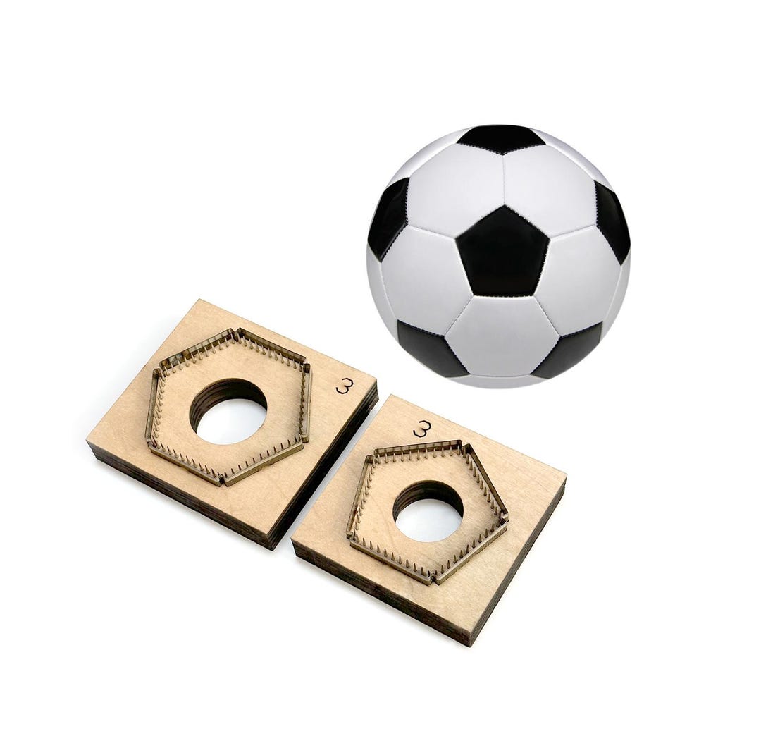Custom Leather Football Decoration Die Cut,handmade Steel Rule Metal ...