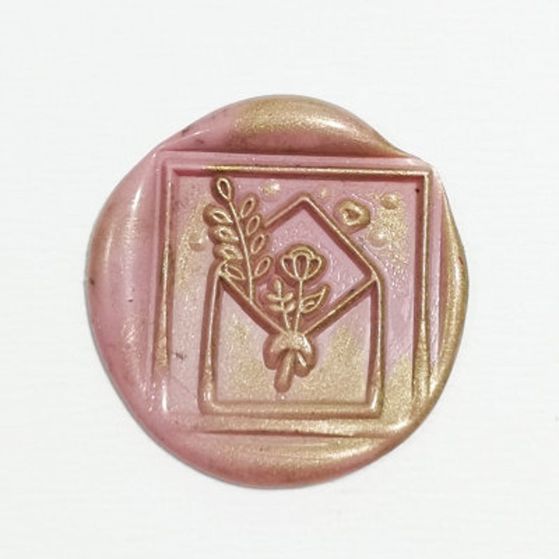 Envelope Wax Sealing Stamp / Logo Wax Stamp /Custom Wedding | Etsy
