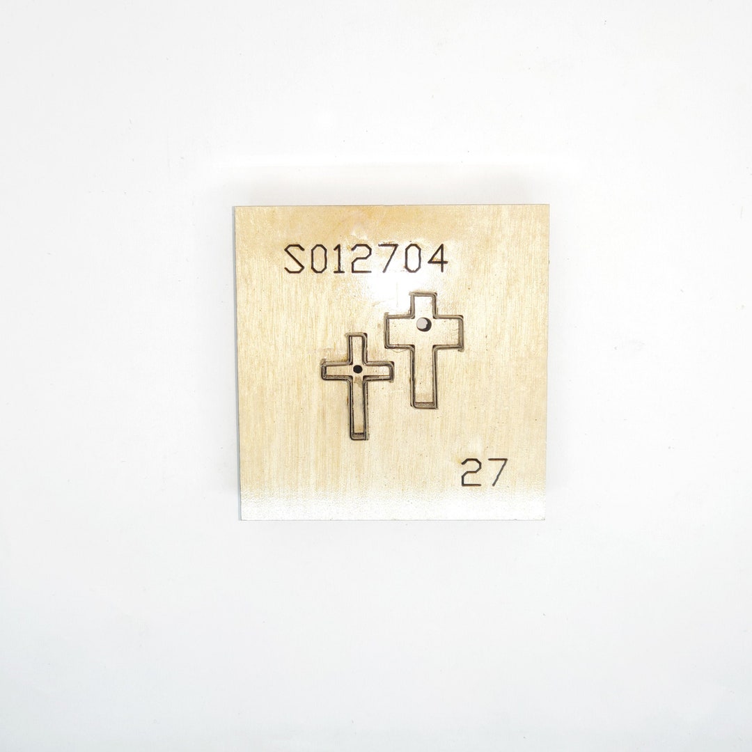 Custom Cross Leather Cutting Die,steel Rule Metal Die Cutter,leather ...