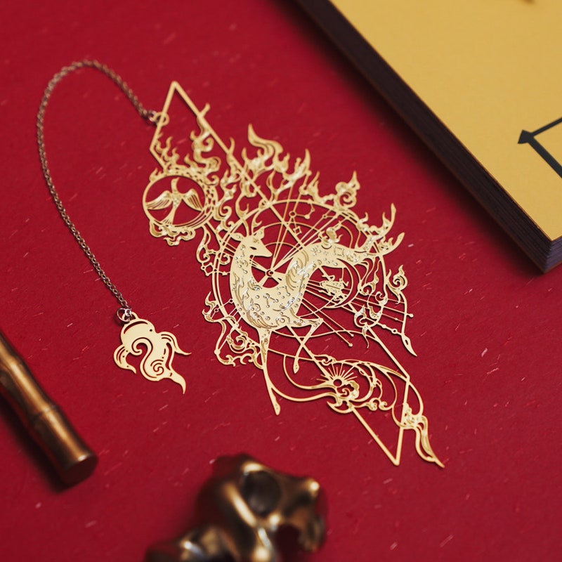 Metal Bookmark - Etsy