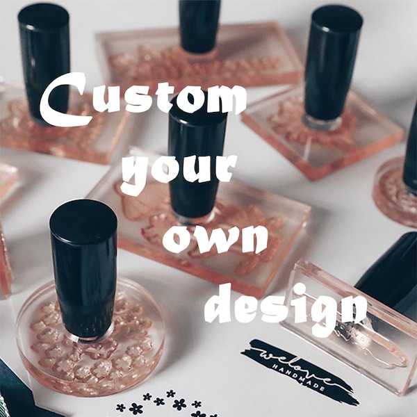 Custom Clear Stamp - Etsy