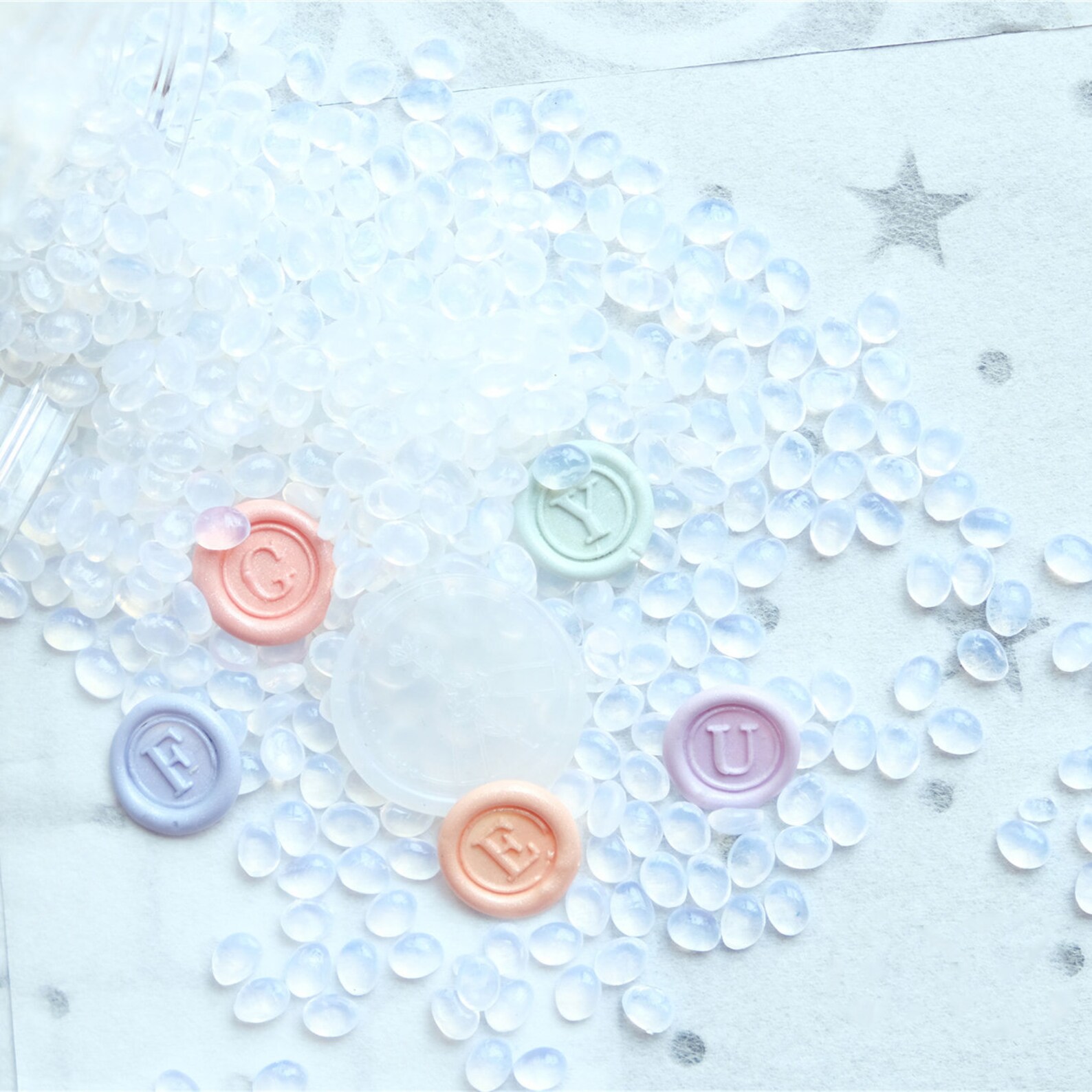 Transparent Wax Particlesamber Wax Particles Sealing Wax | Etsy