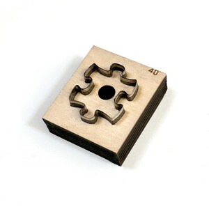 Cusotm Jigsaw Puzzle Leather Die Cut Jigsaw Puzzle Steel Rule Metal Die ...