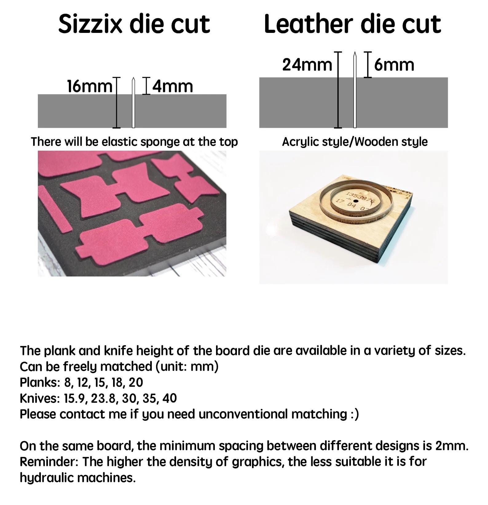 Irregular Pentagon Leather Woodfree Die Cutting, Steel Rule Metal Die ...