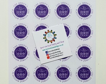 Queen Jubilee Stickers - Etsy UK