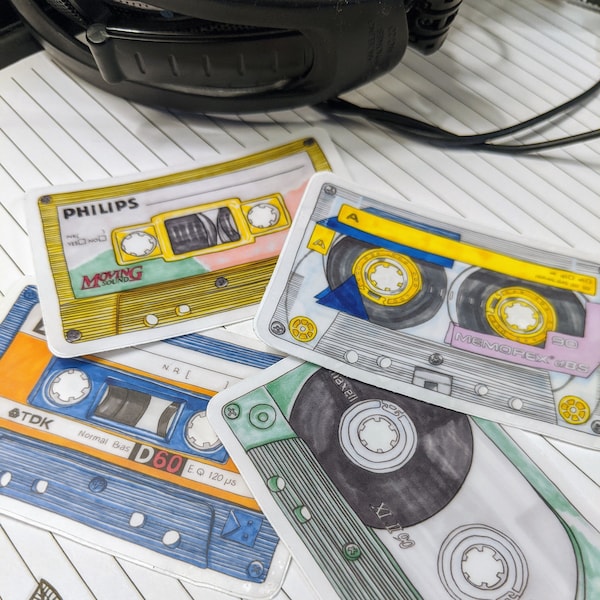 Rainbow Cassette Tape - Etsy