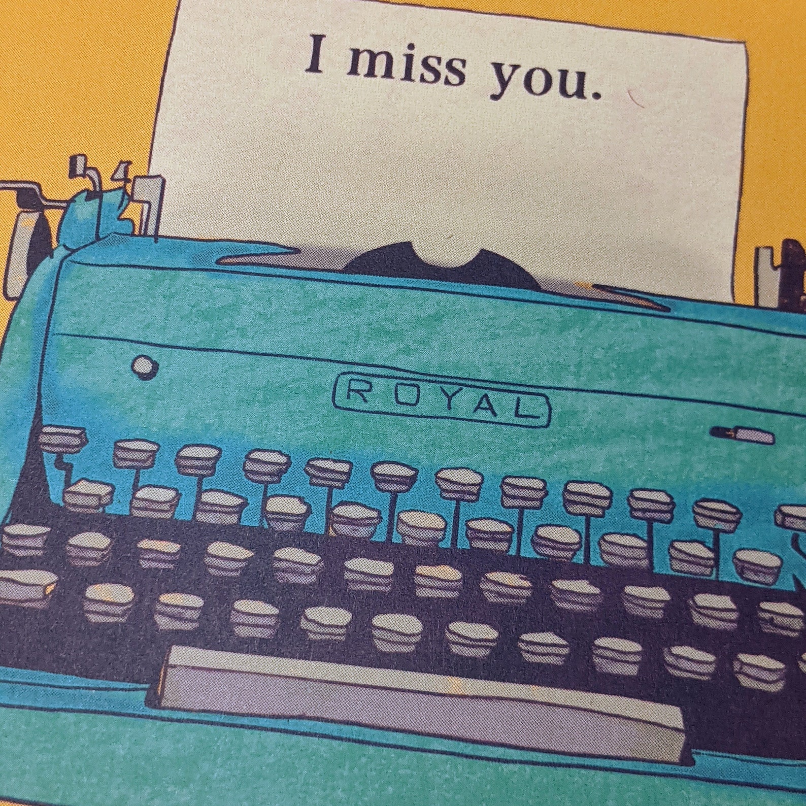 I Miss You Greeting Card - Etsy