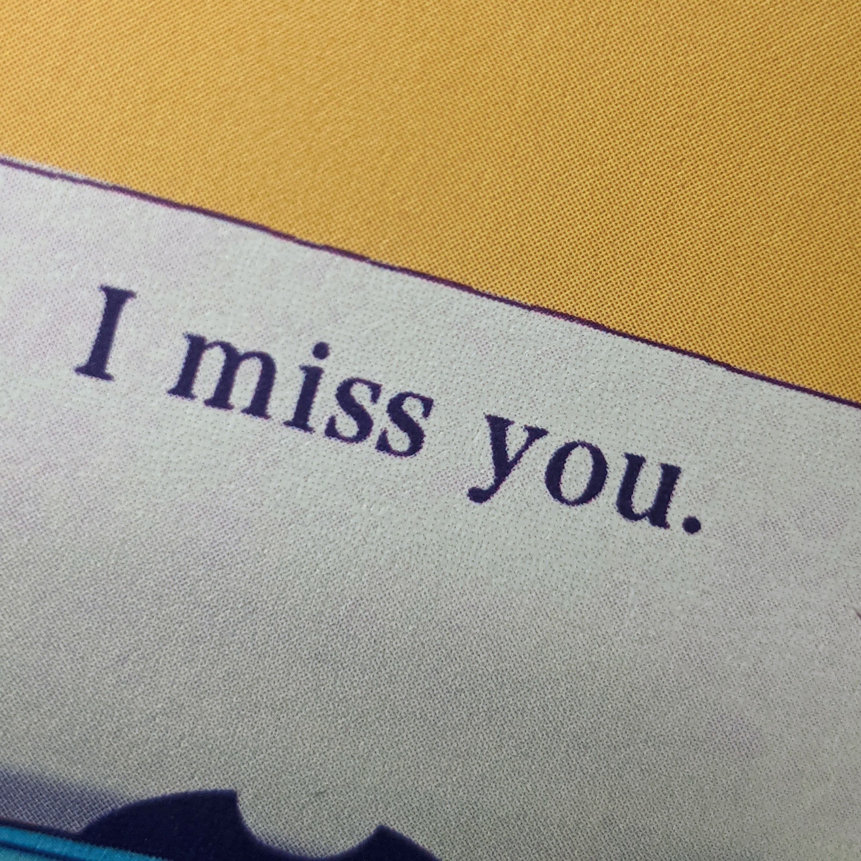 I Miss You Greeting Card - Etsy