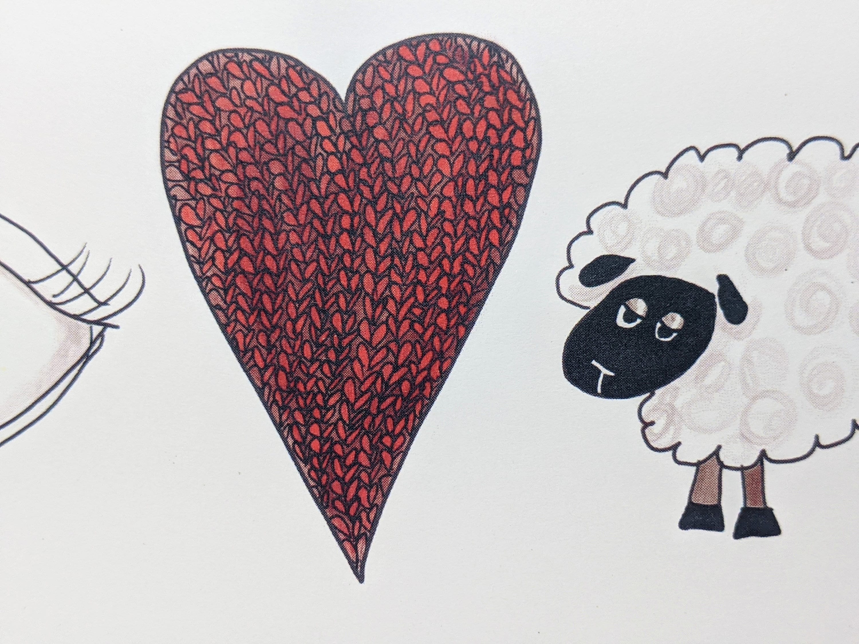 Eye Love Ewe - Greeting Card - Etsy Canada