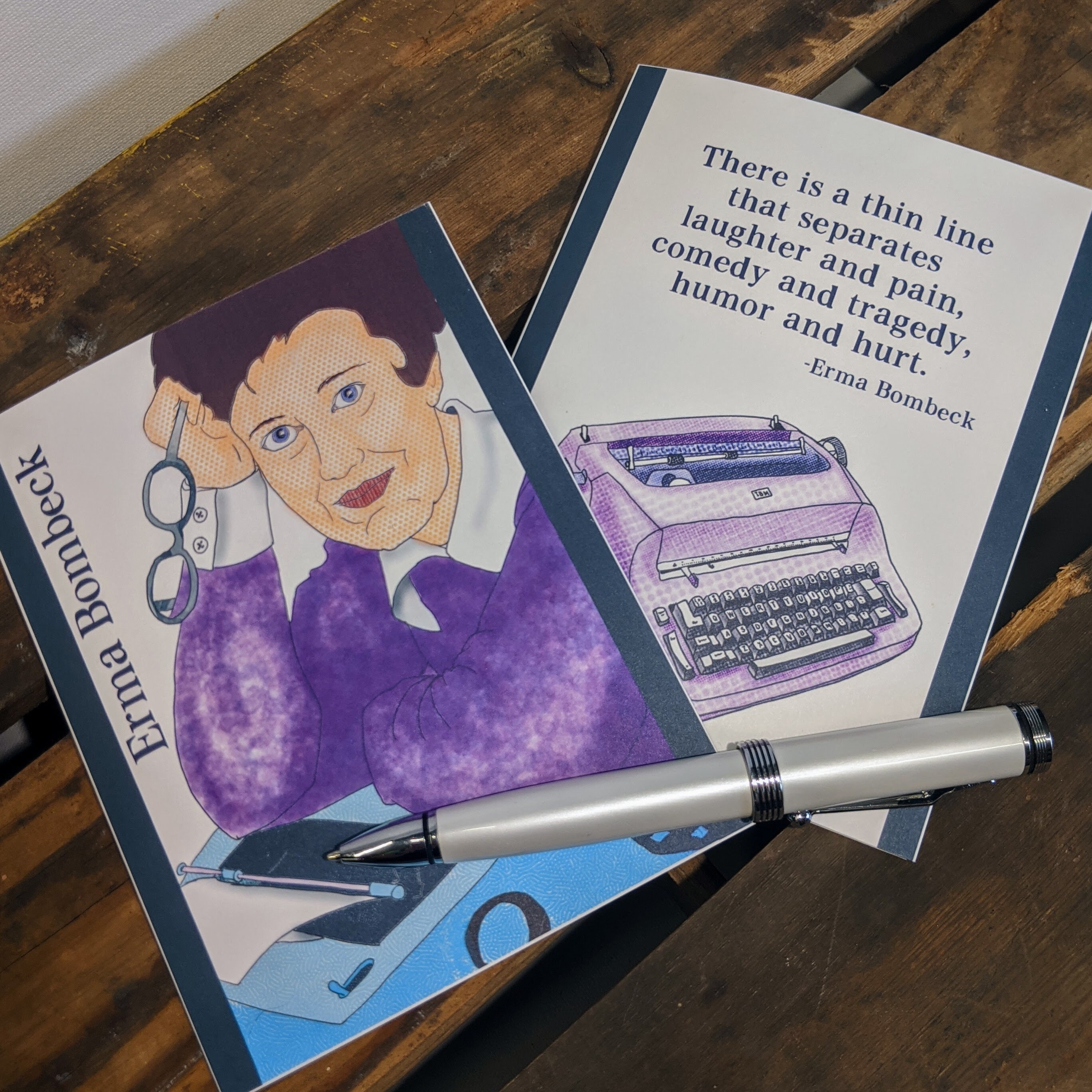 Erma Quote Greeting Card - Etsy