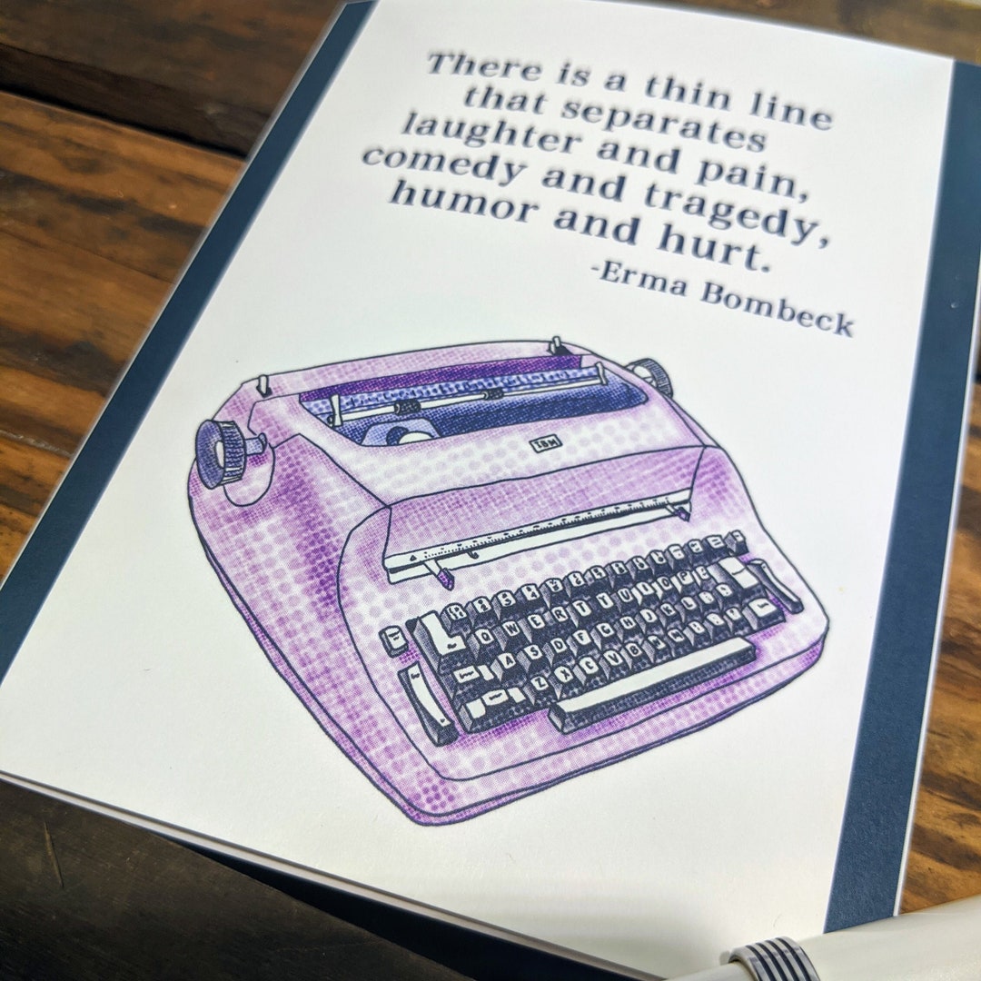 Erma Quote Greeting Card - Etsy