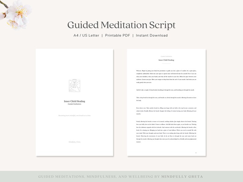 Inner Child Healing Guided Meditation Script - Etsy