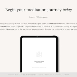 Inner Child Healing Guided Meditation Script | Inner Child Healing ...