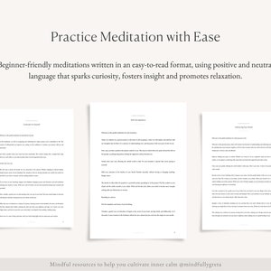 Self-love Guided Meditation Script Bundle Guided Meditation Script ...