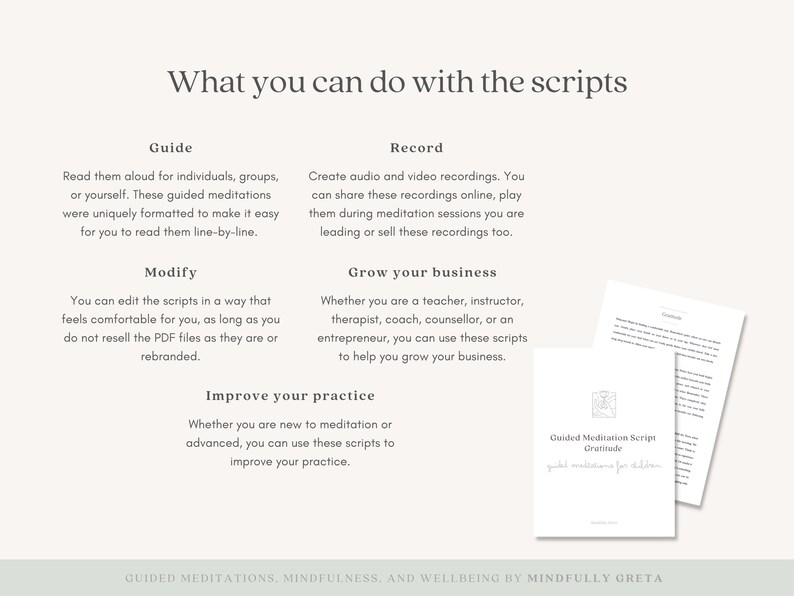 10 Guided Meditation Scripts for Children - Etsy