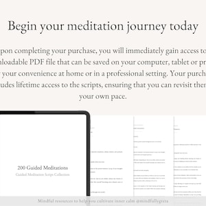 200 Guided Meditation Script Bundle Guided Meditation Script Collection ...