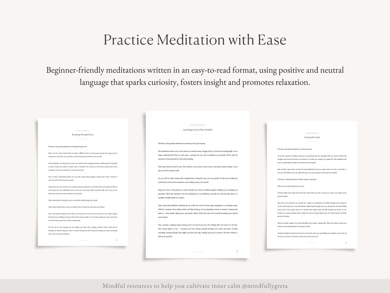 Chakra Guided Meditation Script Bundle Guided Meditation Script ...