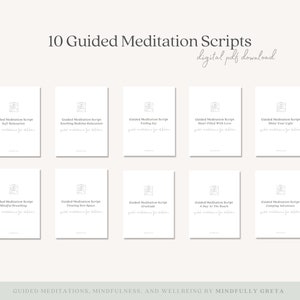10 Guided Meditation Scripts for Children - Etsy
