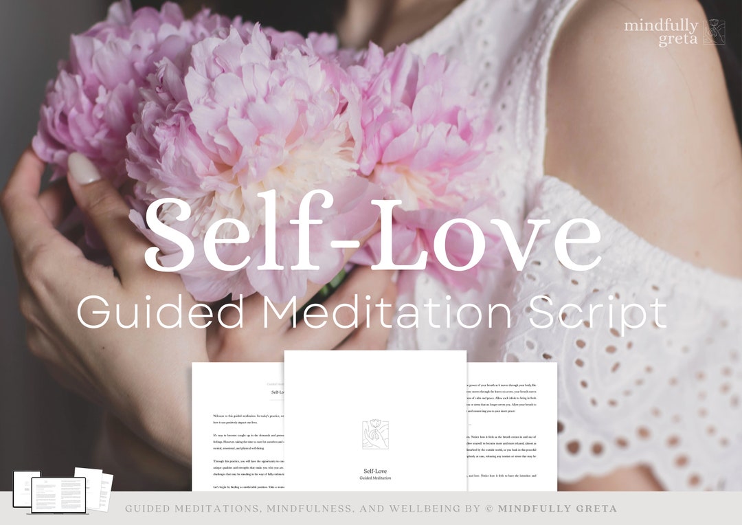 Self Love Guided Meditation Script Self Love Guided Etsy Australia
