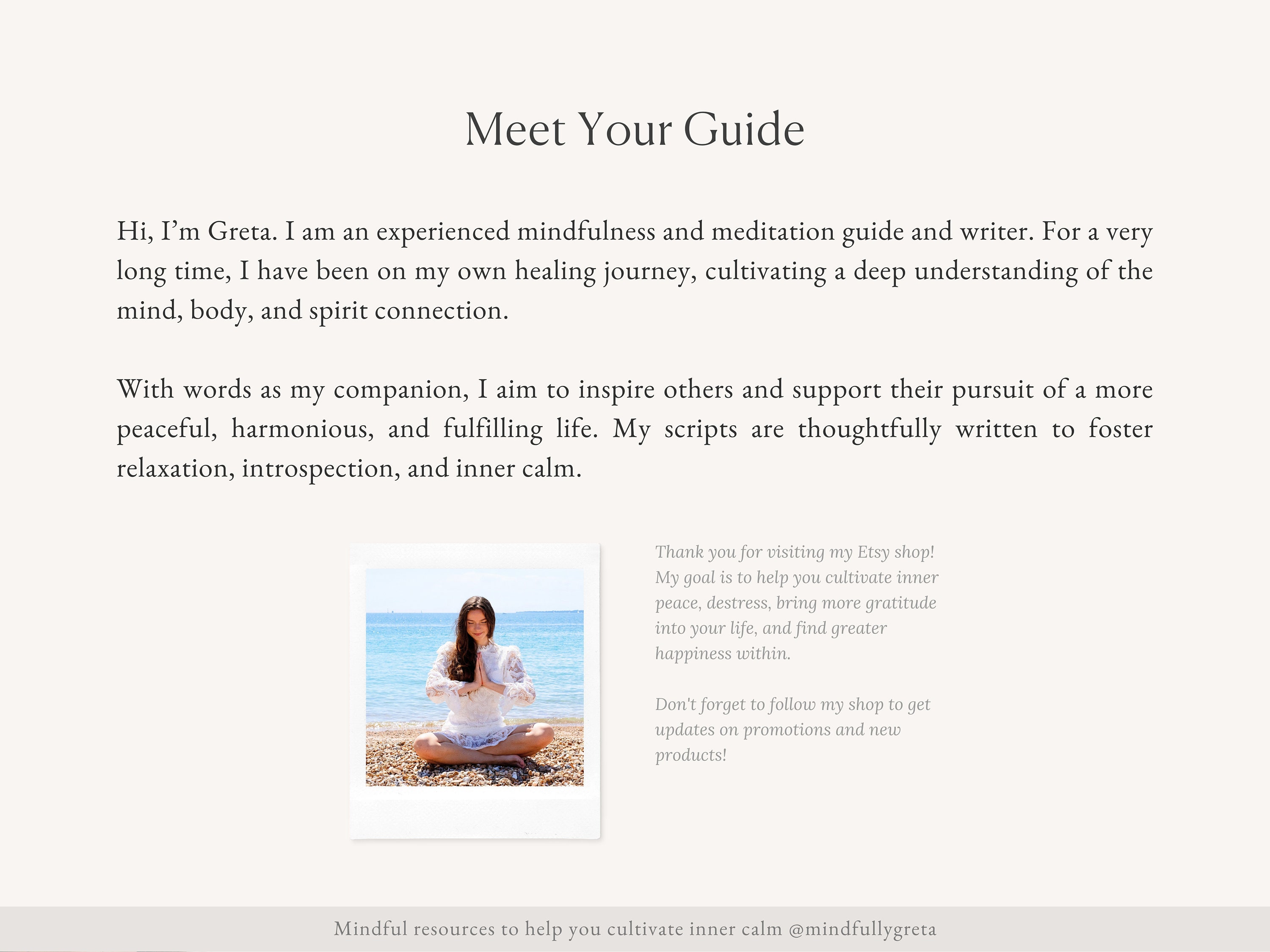 Self-love Guided Meditation Script Bundle Guided Meditation Script ...